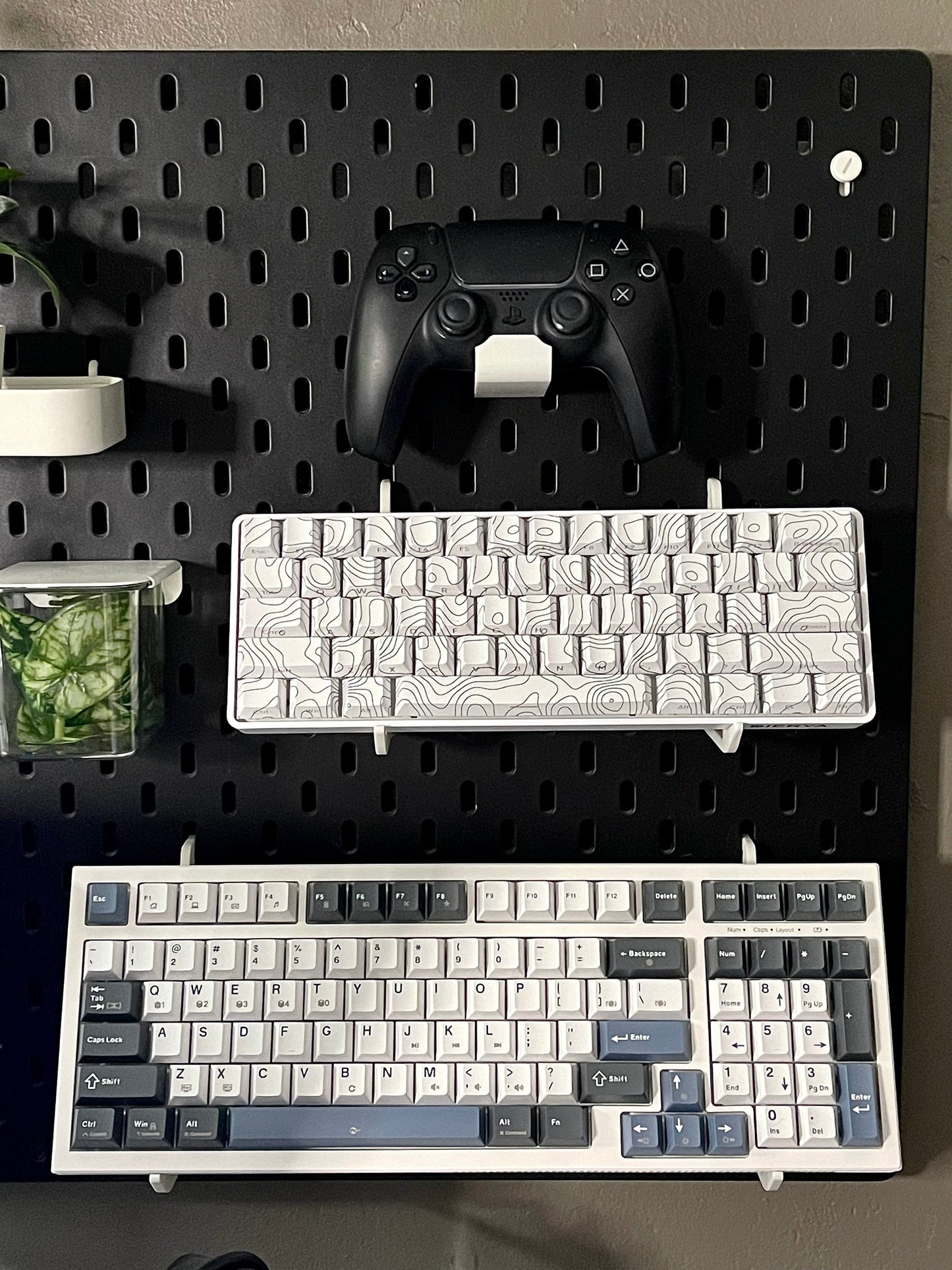 Keyboard holder IKEA® Skadis - ElevatePrint3D