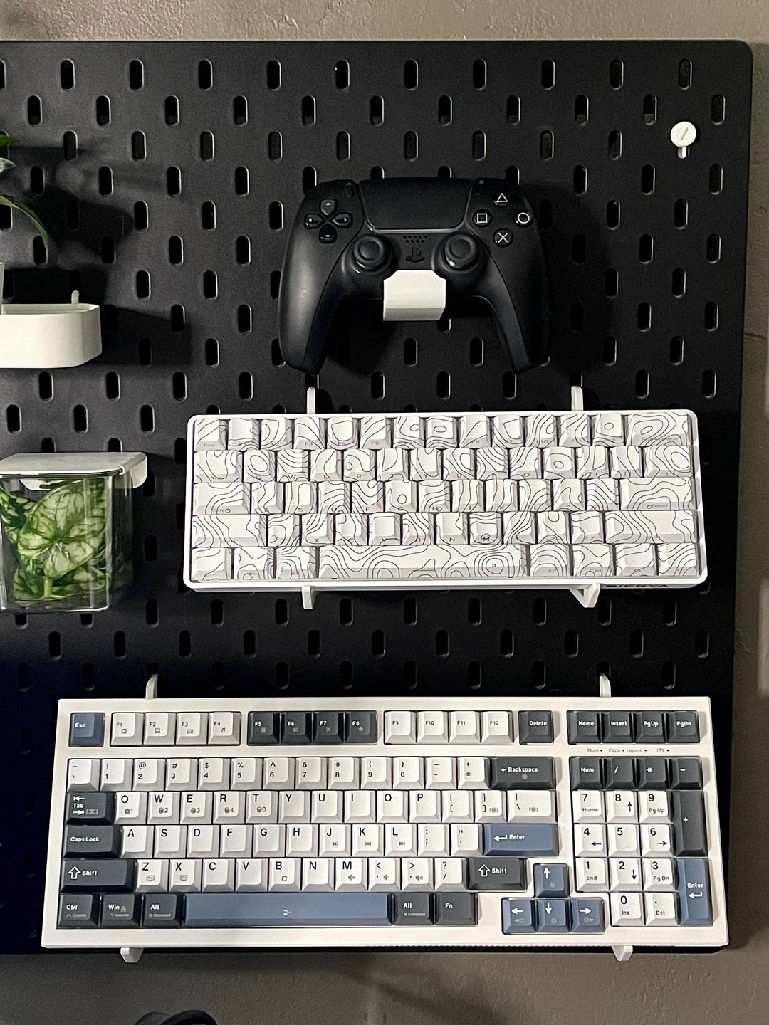 Keyboard holder IKEA® Skadis - ElevatePrint3D